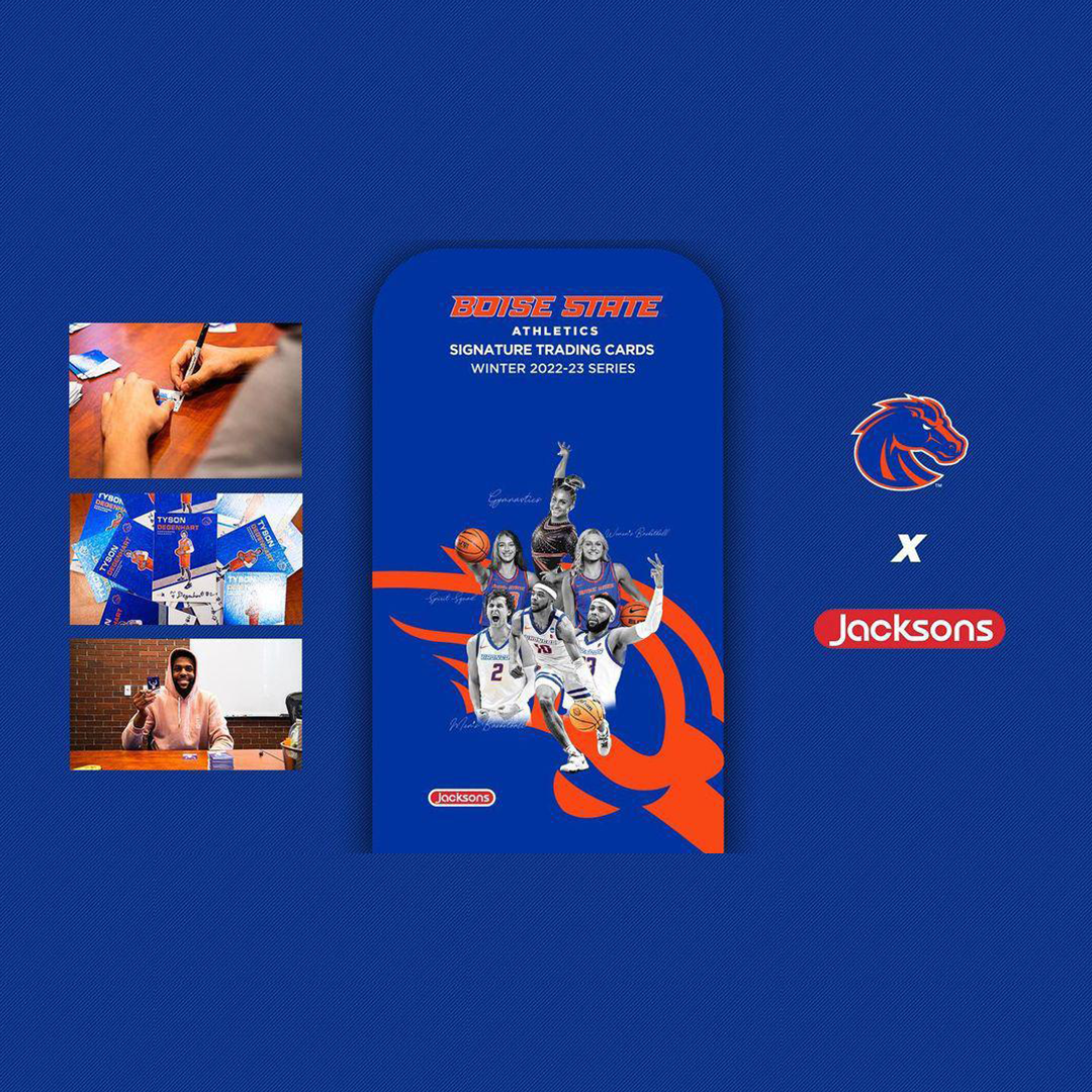 JACKSONS EXPANDS OFFICIAL TRADING CARD PROMOTION WITH BOISE STATE ...