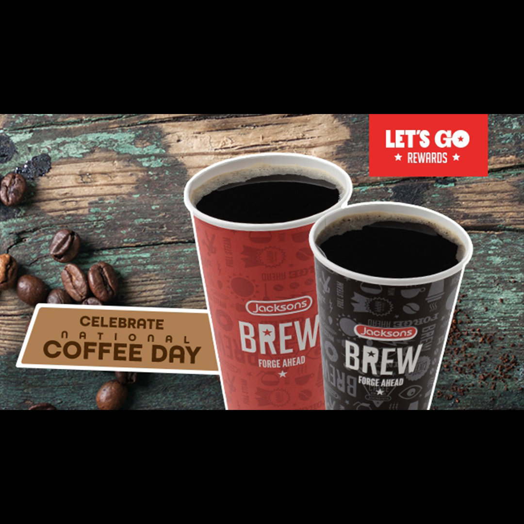 TWO CUSTOMERS WILL WIN FREE COFFEE FOR A YEAR AT JACKSONS FOOD STORES ...